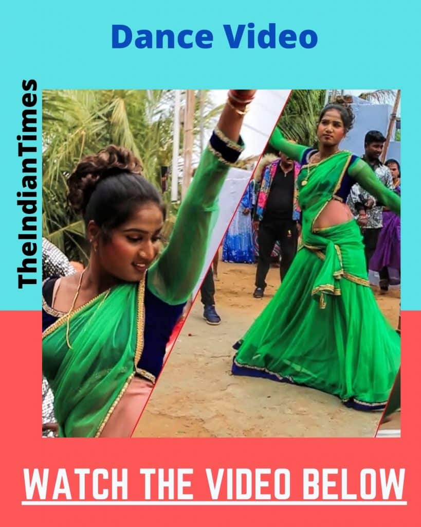 திருவிழாவில் குத்தாட்டம் போட்ட இளம்பெண் - வைரல் வீடியோ