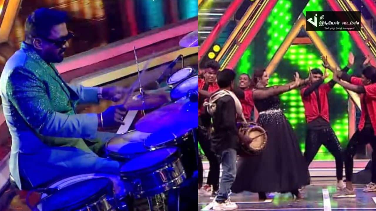 ROBO DRUMS வாசிக்க...மைனா ஆட..KPY CHAMPIONS FINALE களைகட்டிட்டு