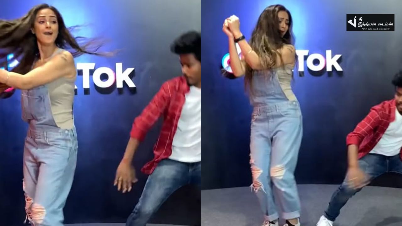 இந்த வயசுலயும் மரண குத்து போடும் நடிகை சிம்ரன்