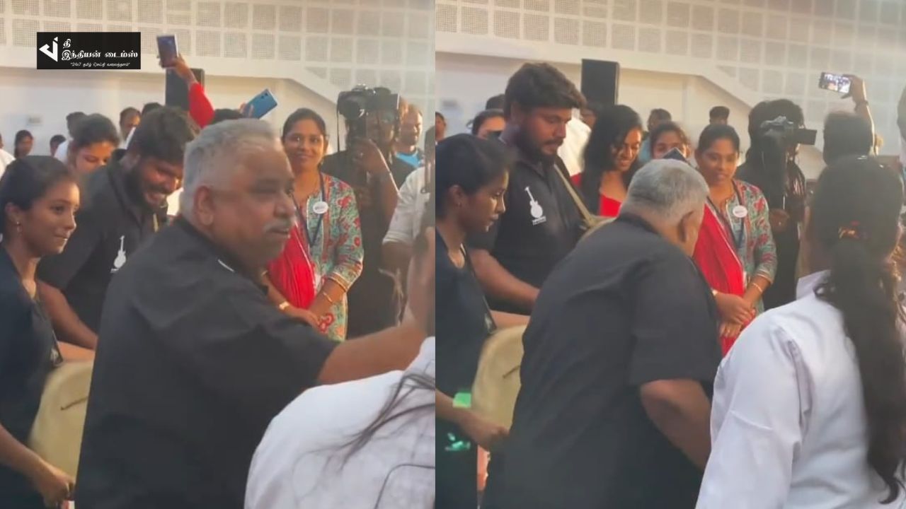 பறை இசைக்கு மரண ஆட்டம் போட்ட CWC CHEF தாமு...