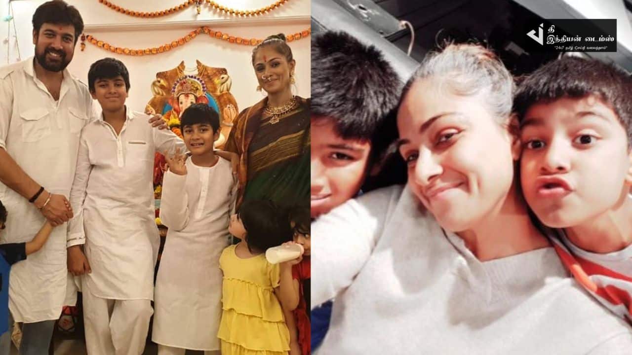 தமிழ் சினிமாவின் கனவு கன்னி சிம்ரனின் குடும்ப புகைப்படங்கள்